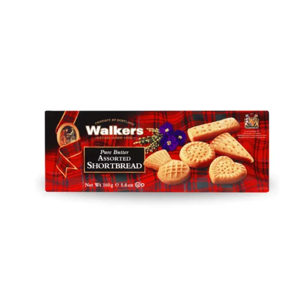 Walkers Assorted Shortbread Shapes 160g - Grumpy's company