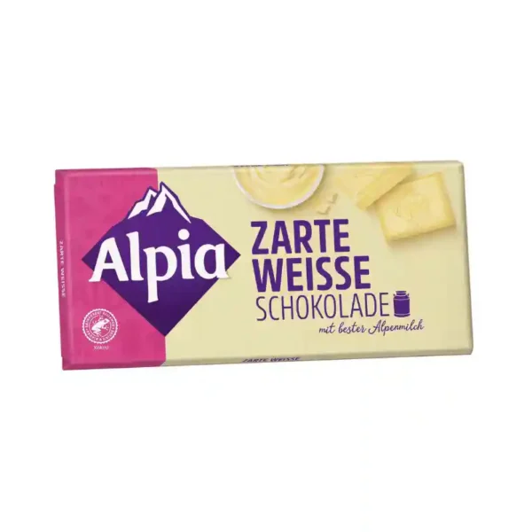 Alpia Delicate Witte Chocolade 100g - Grumpy's company