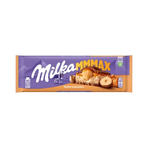 Milka Mmmax Toffee Hele noot 300g - Grumpy's company